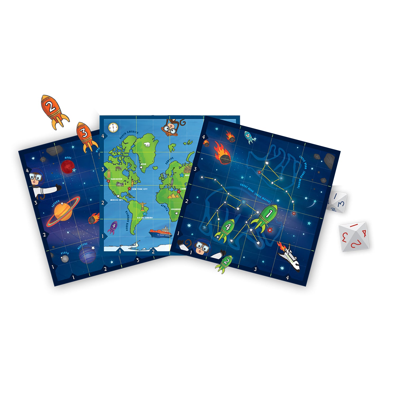 Rocket Lander Graphing Game – K12 School Supplies