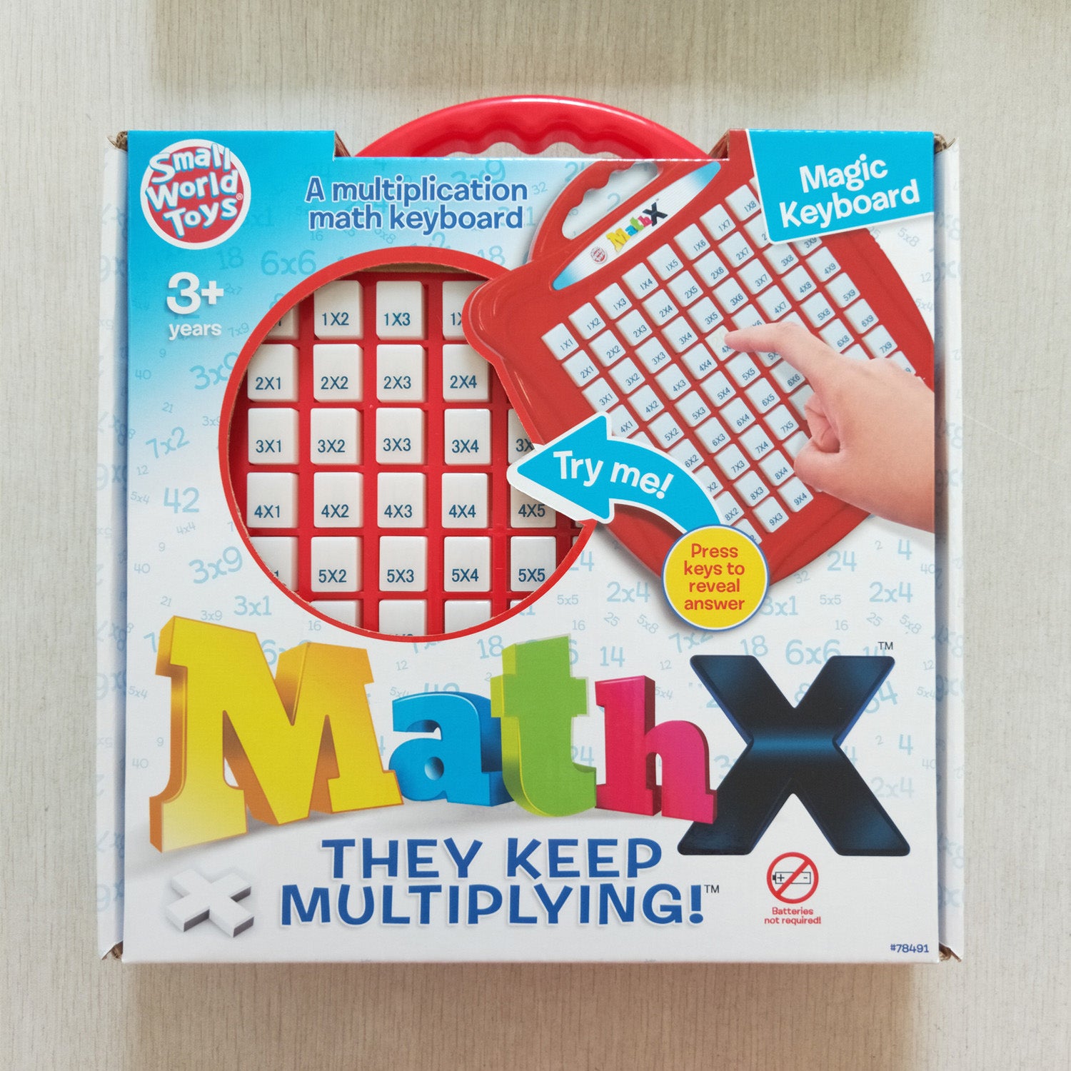 They Keep Multiplying Math Keyboard Game – K12 School Supplies